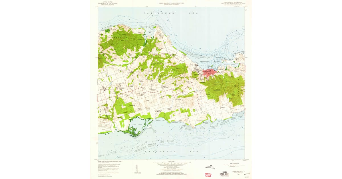 Old Maps of Beeston Hill, Saint Croix District | Pastmaps