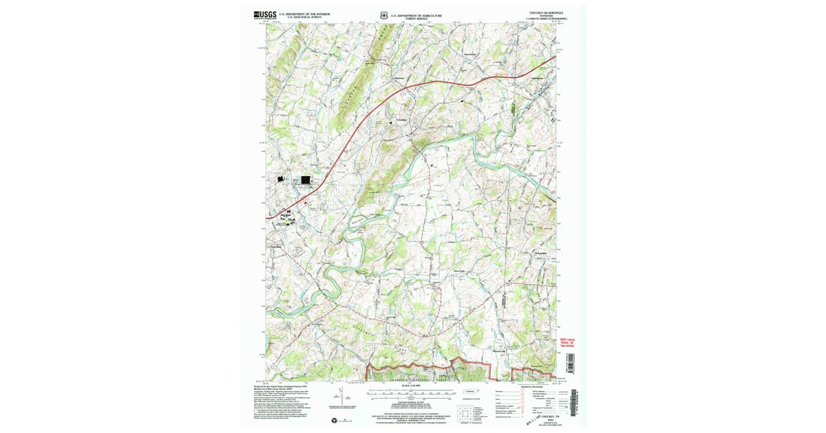 2000-2009 Maps of Horse Creek, TN | Pastmaps