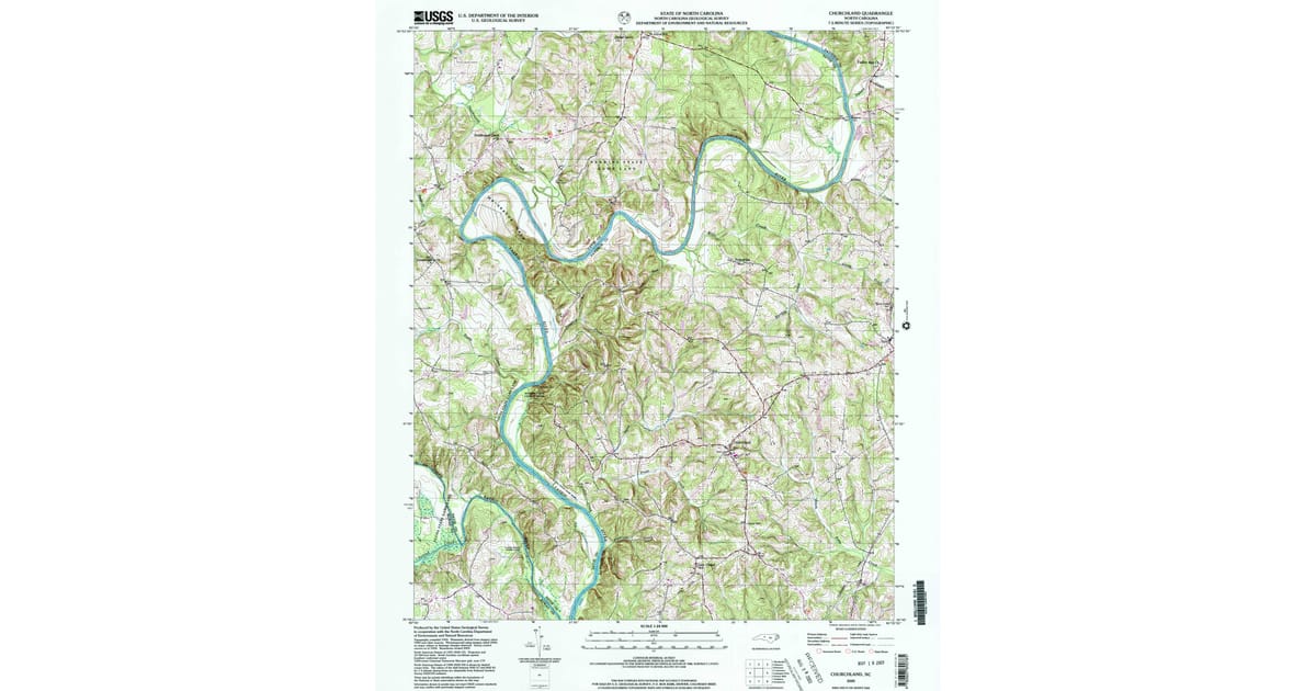 2000-2009 Maps of Rowan County, NC | Pastmaps