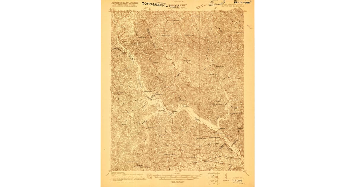 1920s Maps of Tudor Branch, Columbia County | Pastmaps
