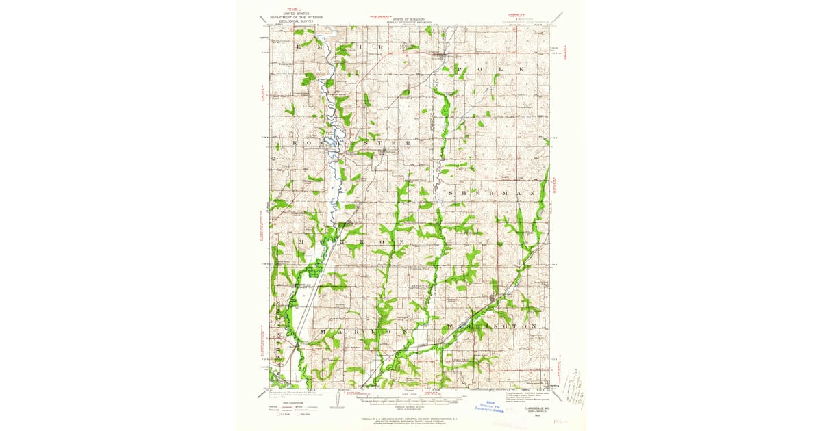 1920s Maps of Buchanan County, MO | Pastmaps
