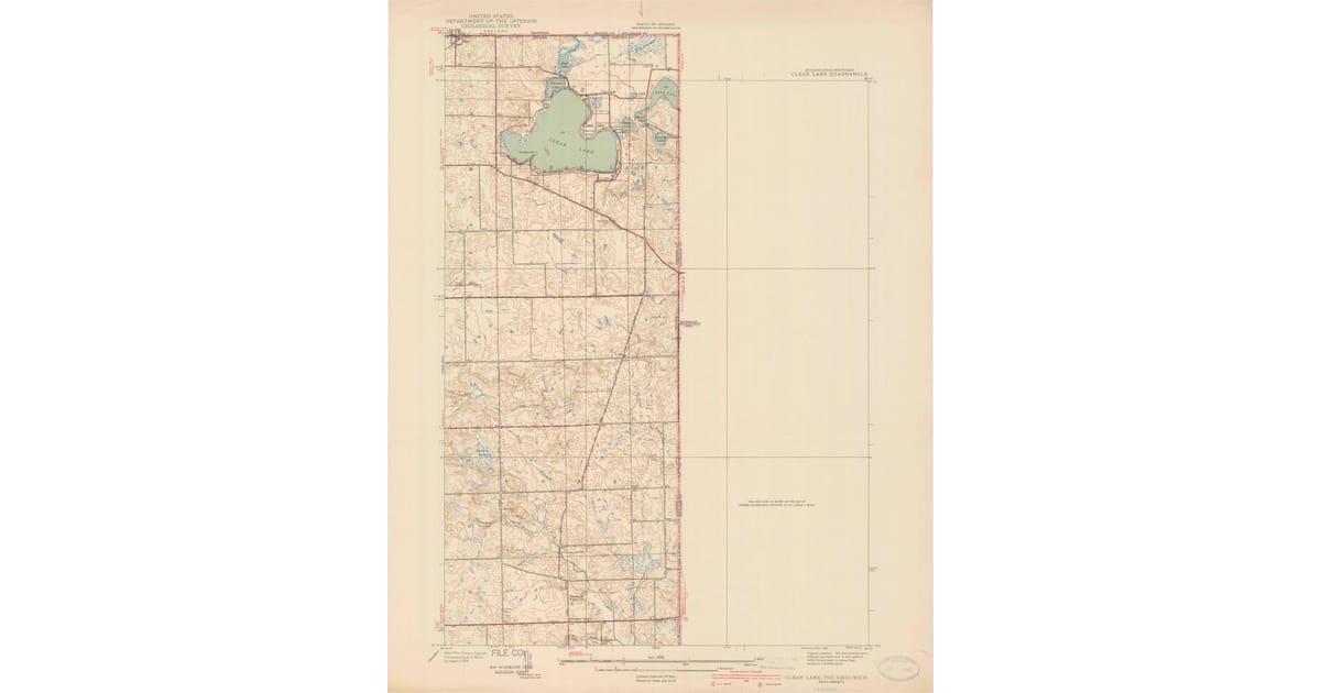 1940s Maps of Hillsdale County, MI | Pastmaps