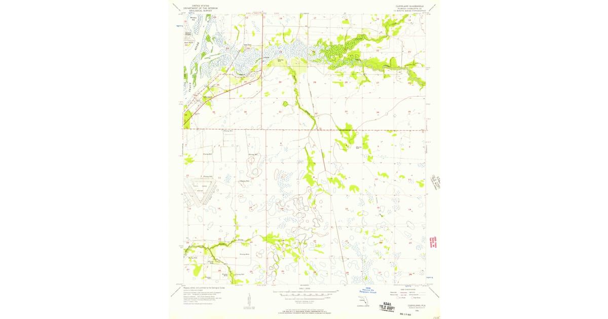 Old Historical Maps of Ridge Harbor, FL | Pastmaps