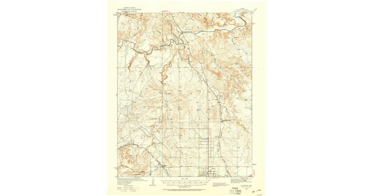 Old Maps of Amarillo, TX | Pastmaps