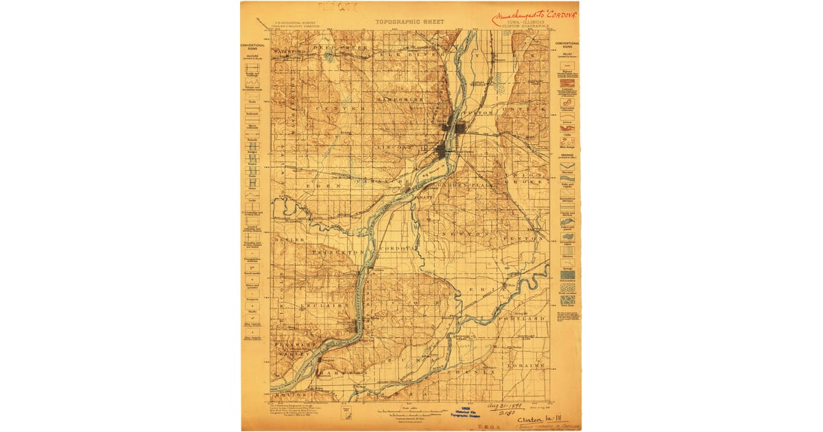 Old Maps of Erie, IL for Academic Research | Pastmaps