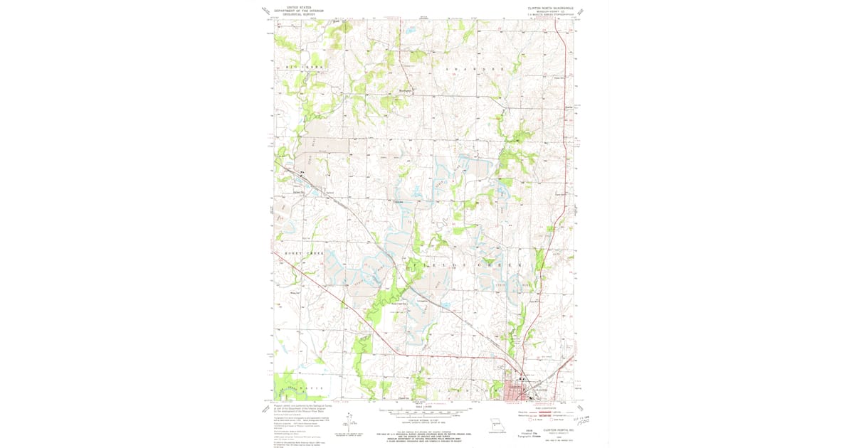 1950s Maps of Huntingdale, MO | Pastmaps