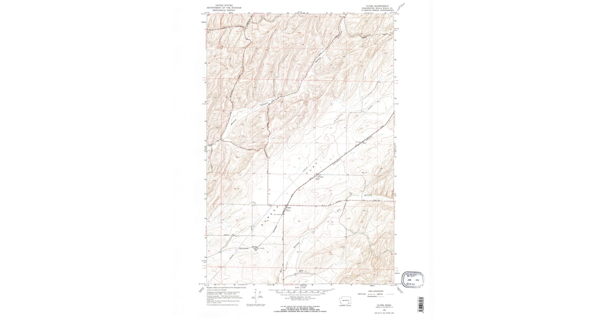 1960s Maps of Pickard, WA | Pastmaps