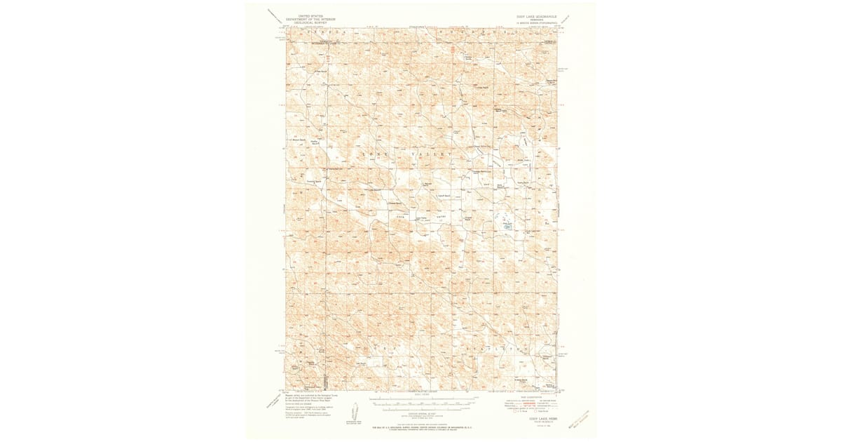 1950s Maps of Logan County, NE | Pastmaps