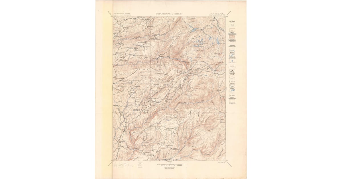 1900-1909 Maps of Placer County, CA | Pastmaps