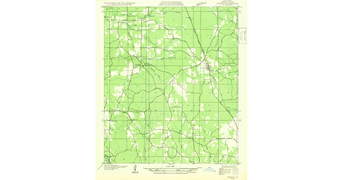 1900s (20th Century) Maps of Oak Grove, LA | Pastmaps
