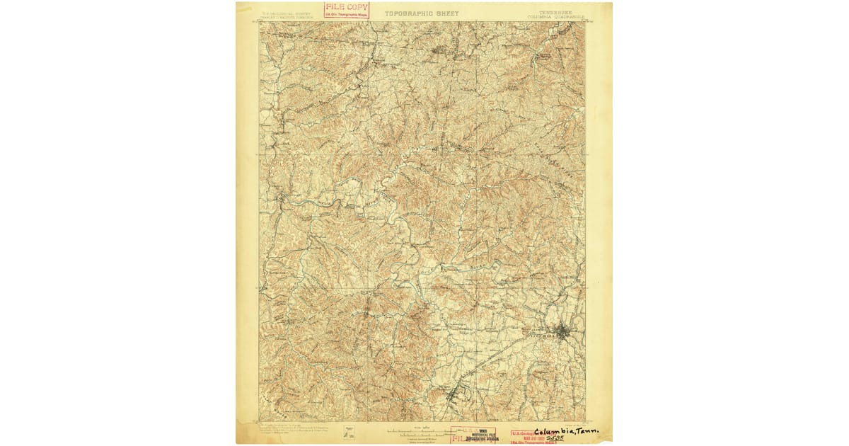 Old Maps of Nashville, TN | Pastmaps