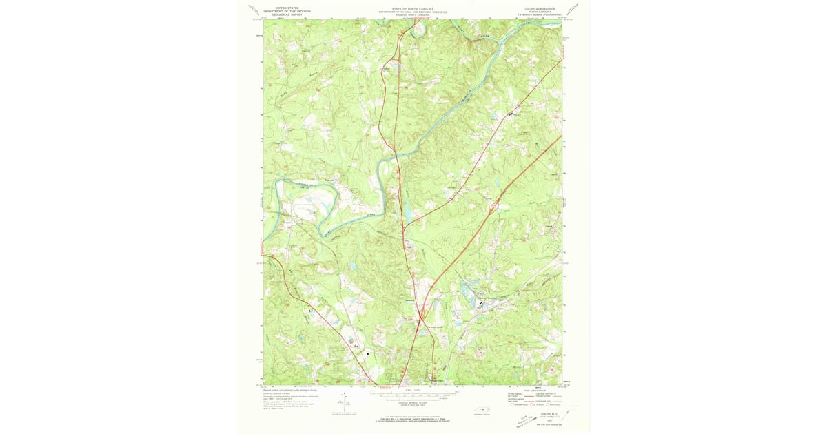 1970s Maps of Wildwood, NC | Pastmaps