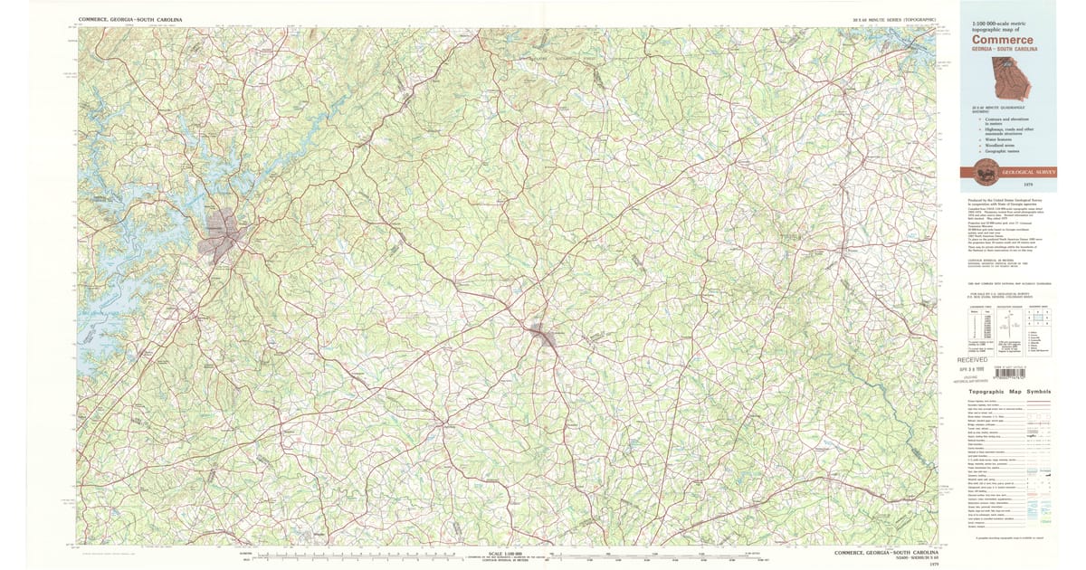 1970s Maps of Martin, GA | Pastmaps