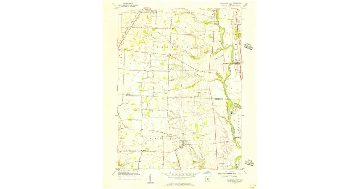 1950s Maps of Jackson Township, OH | Pastmaps