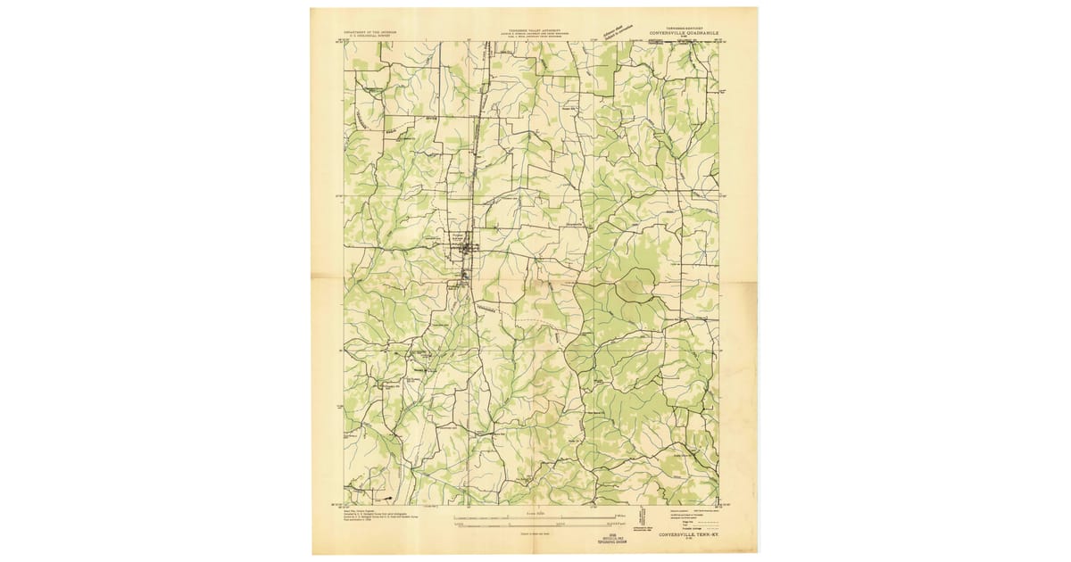 Old Historical Maps of Calloway County, KY | Pastmaps