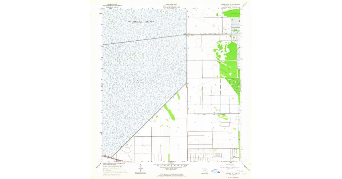 1960s Maps of Sunrise, FL | Pastmaps
