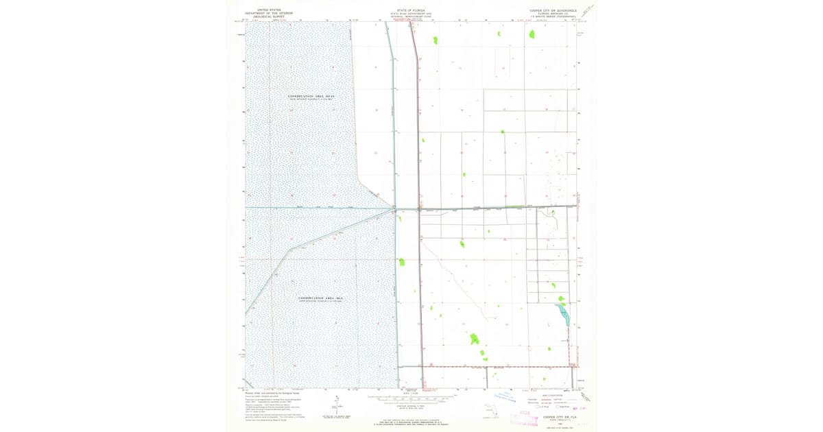 1960s Maps of Windmill Reserve at Weston, Broward County | Pastmaps