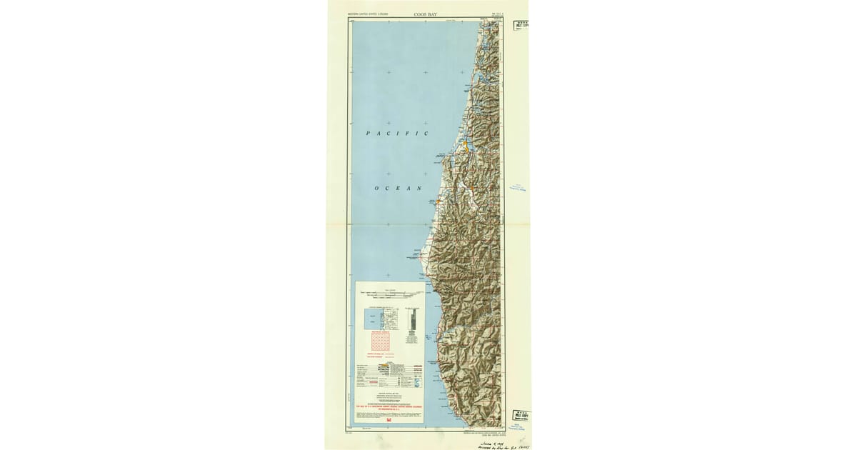 Old Maps of Brookings, OR | Pastmaps