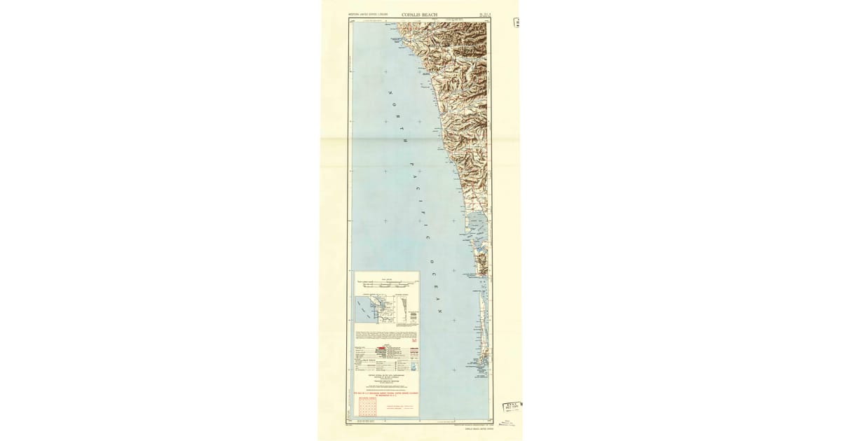 Old Maps of Taholah, WA for Hiking & Exploration | Pastmaps