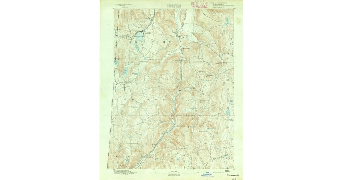 Old Maps of Kent, CT | Pastmaps