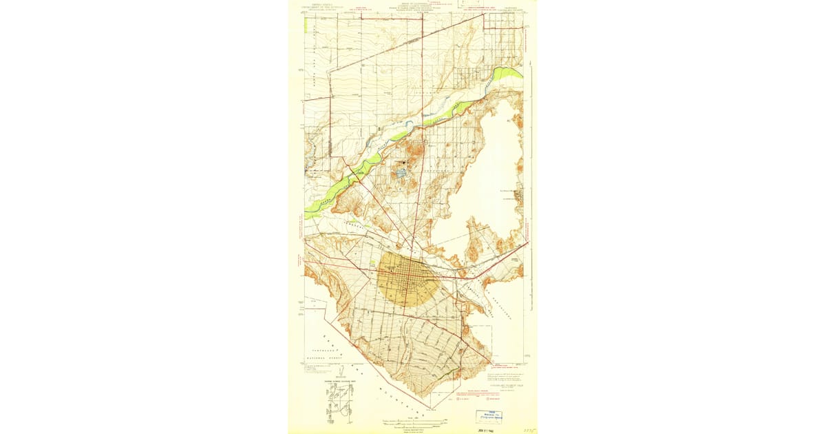 1940s Maps of Jurupa Valley, CA | Pastmaps