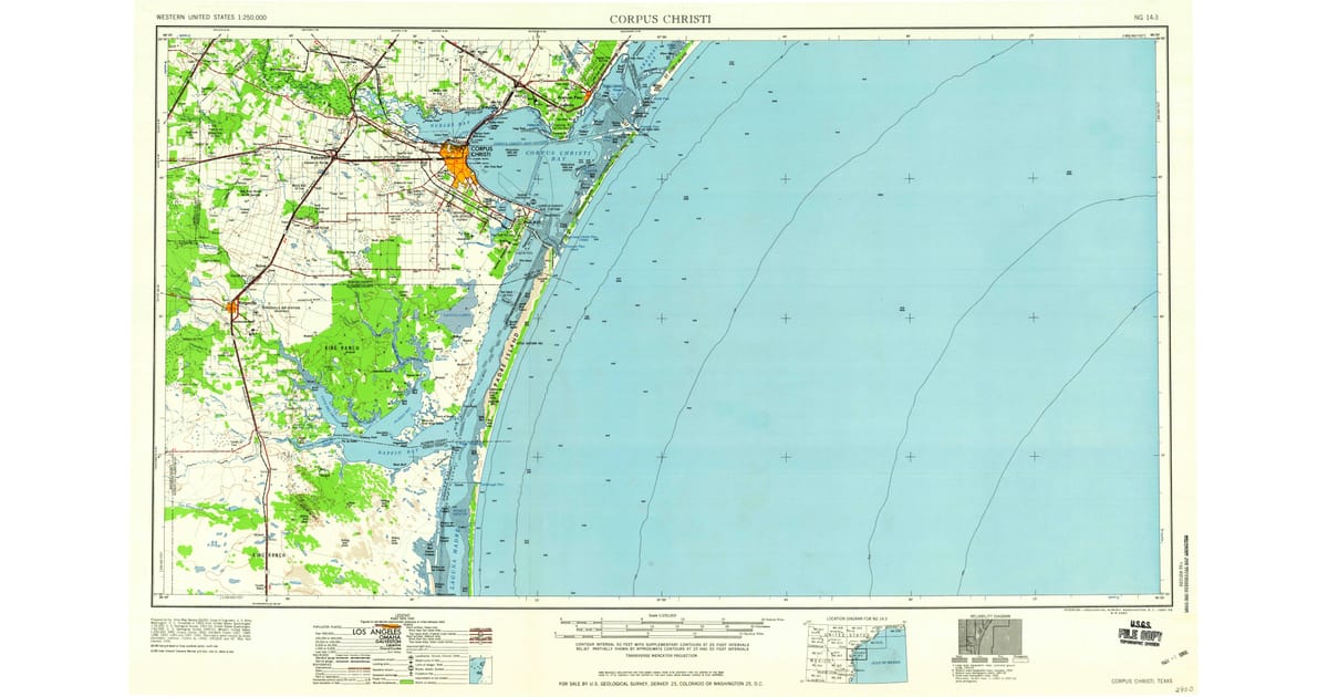 1960s Maps of Taft, TX | Pastmaps