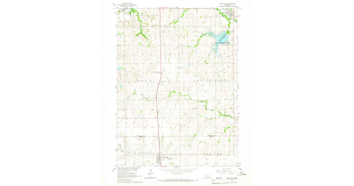 1960s Maps of Lancaster County, NE | Pastmaps