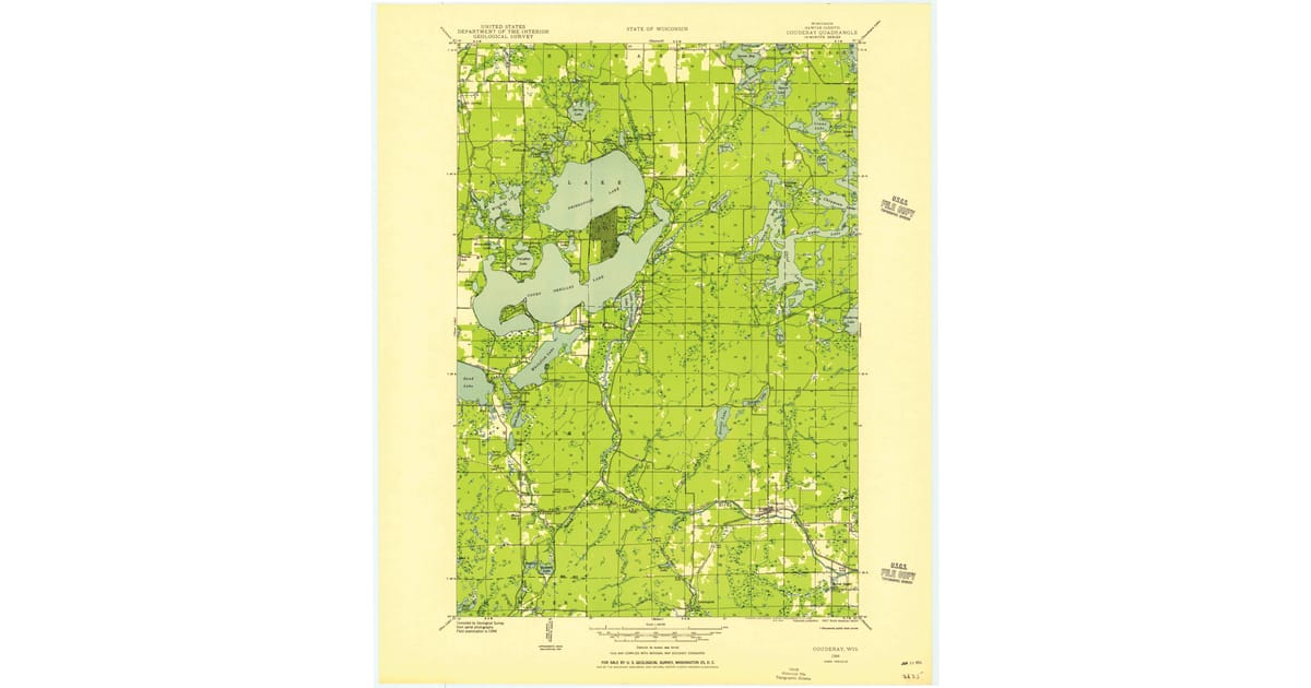 Old Maps of Hayward, WI | Pastmaps