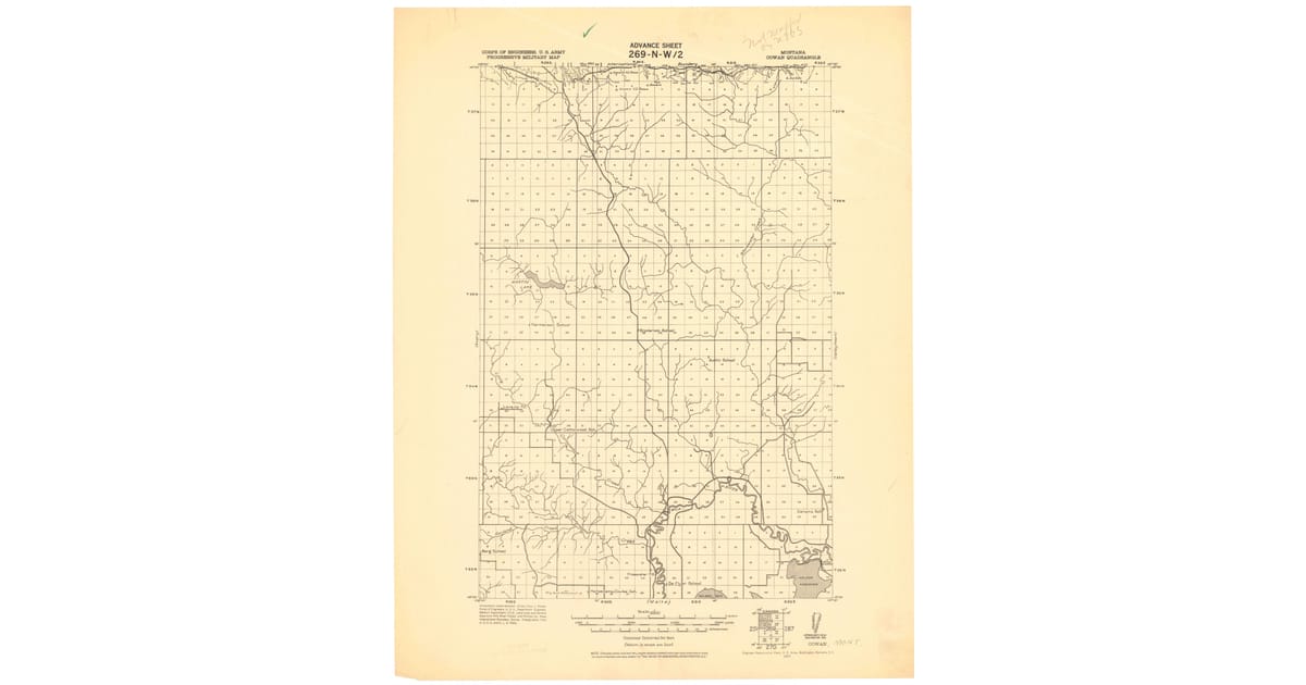 Old Maps of Morgan, MT | Pastmaps
