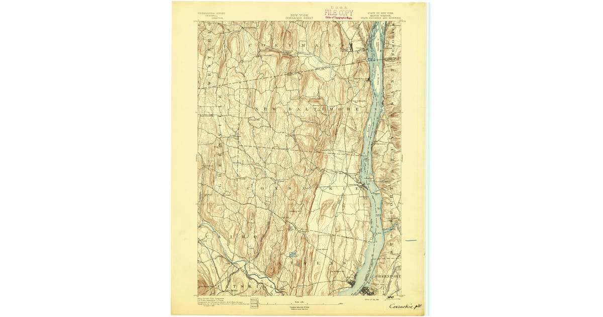 Old Maps of Athens, NY for Genealogy | Pastmaps