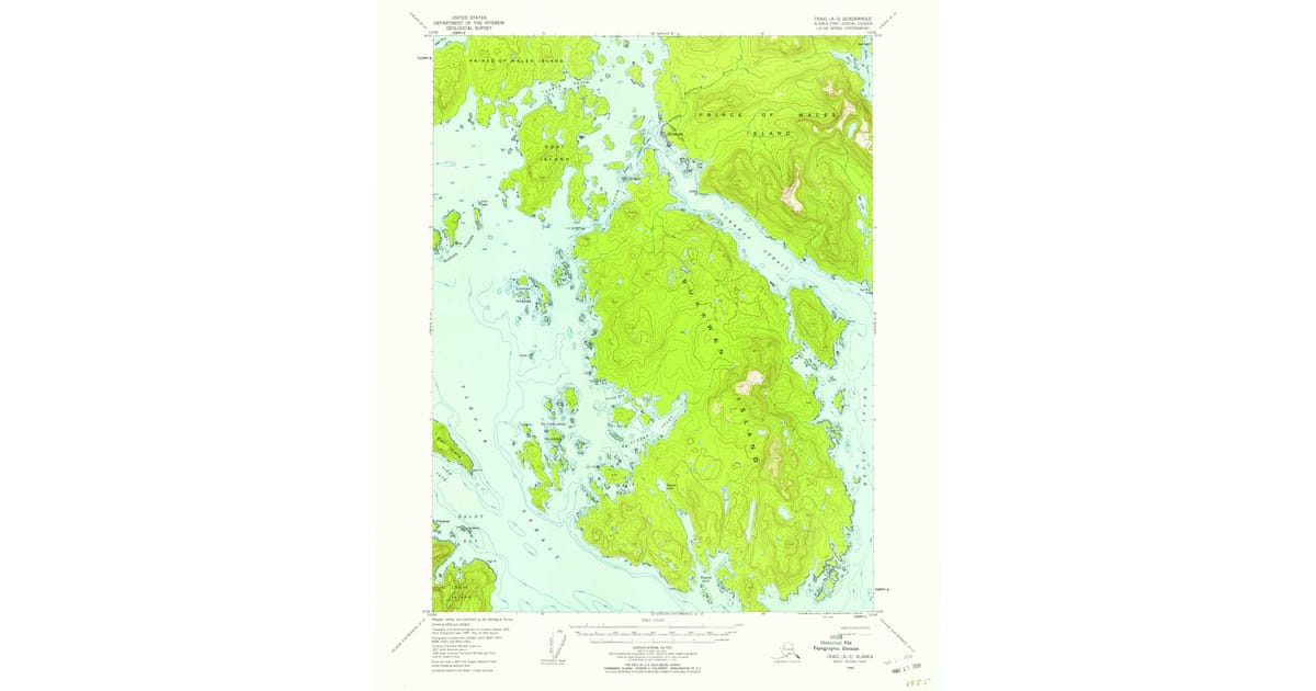 Old Maps of Hydaburg, AK | Pastmaps