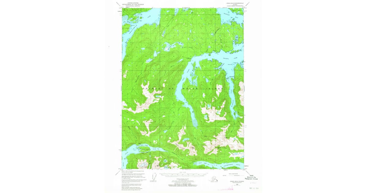 Old Maps of Hollis, AK | Pastmaps