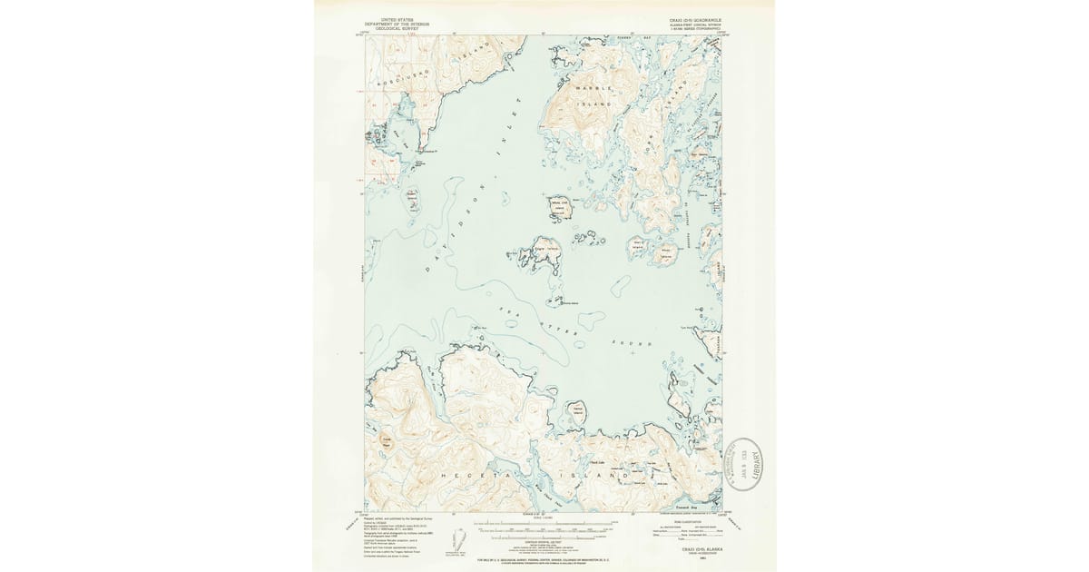 Old Maps of Port Alice, AK | Pastmaps