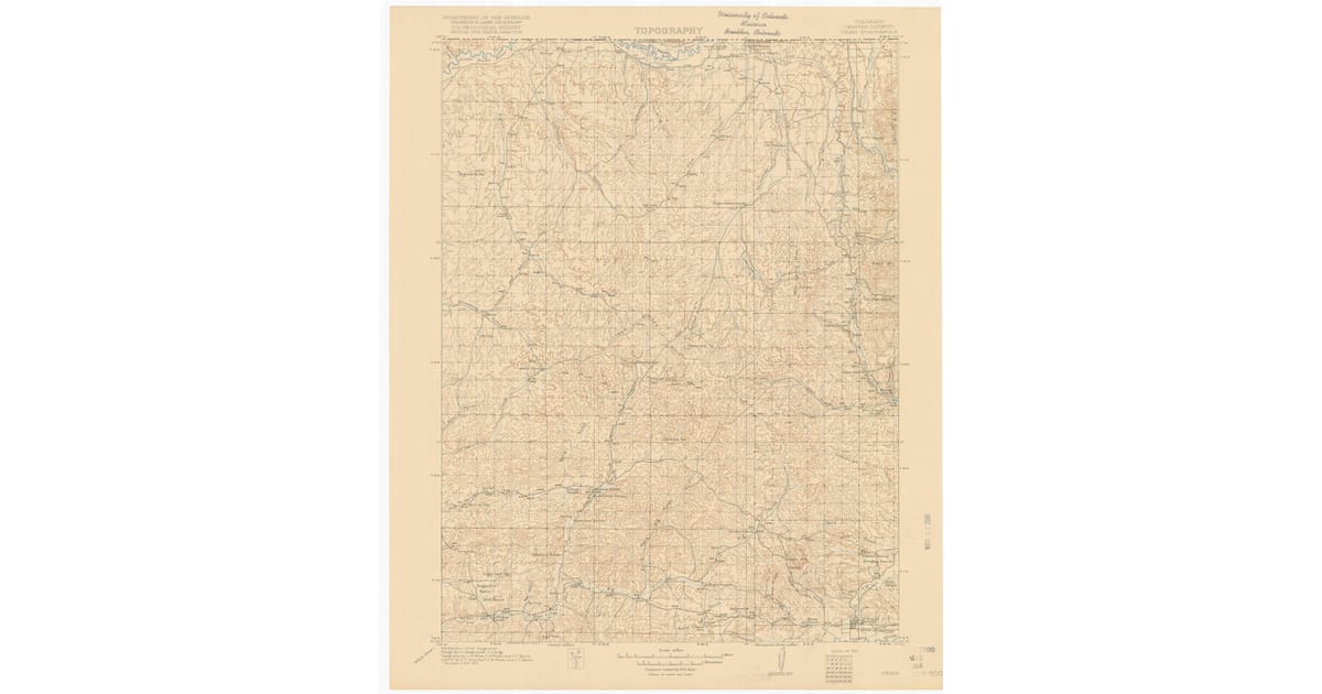 Old Maps of Craig, CO for Academic Research | Pastmaps