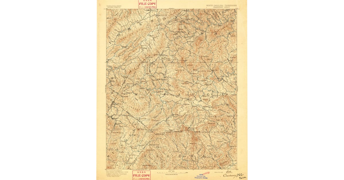 1890s Maps of Mill Ridge, NC | Pastmaps