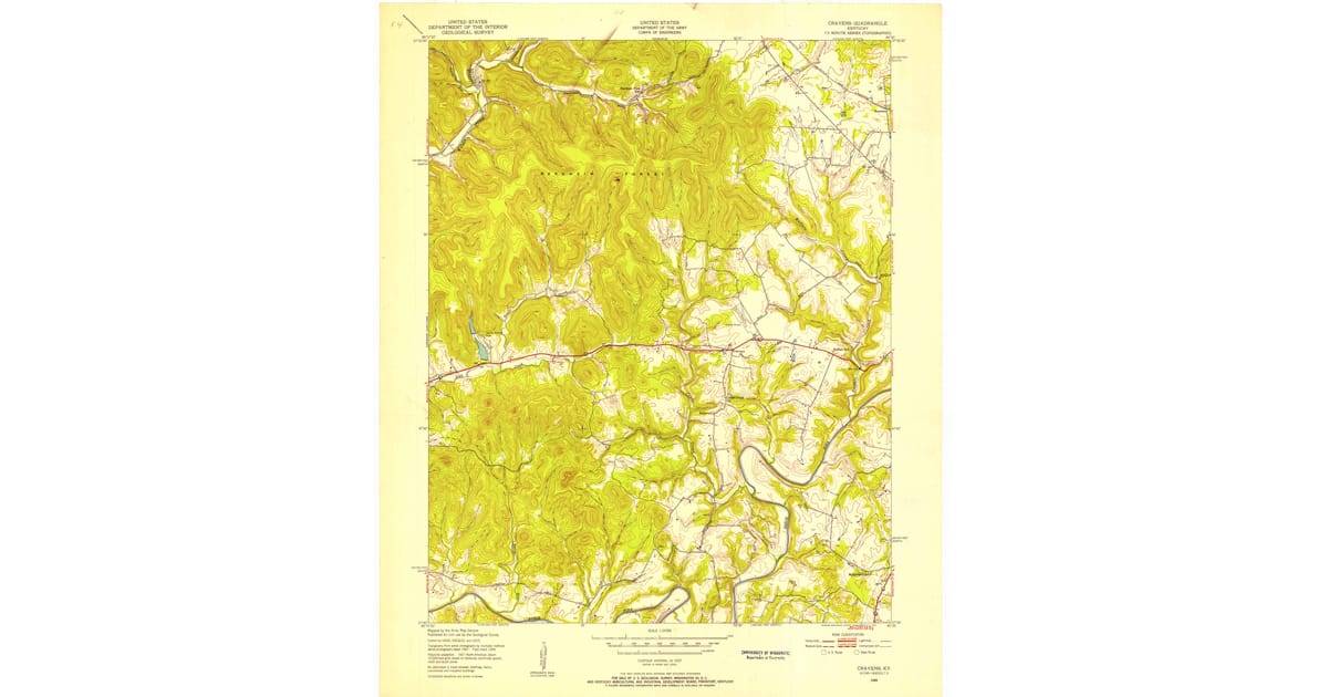 Old Maps of Nelson County, KY | Pastmaps