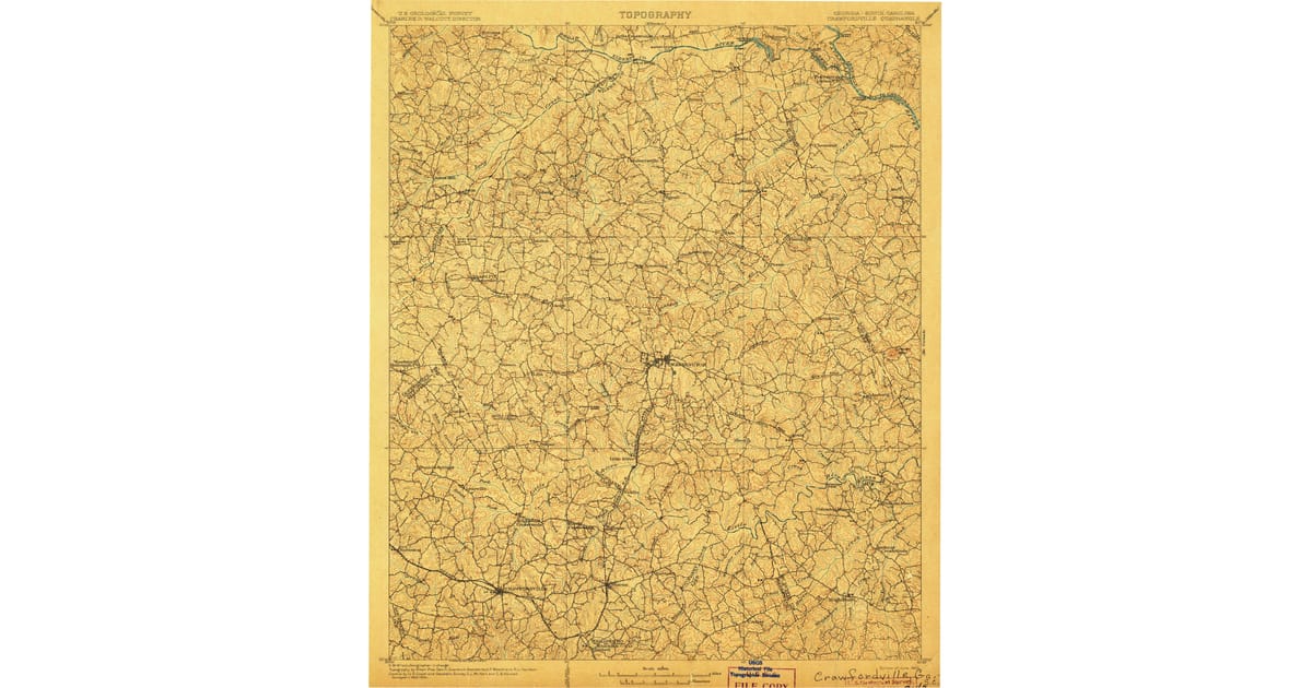1900s (20th Century) Maps of Springfield, GA | Pastmaps