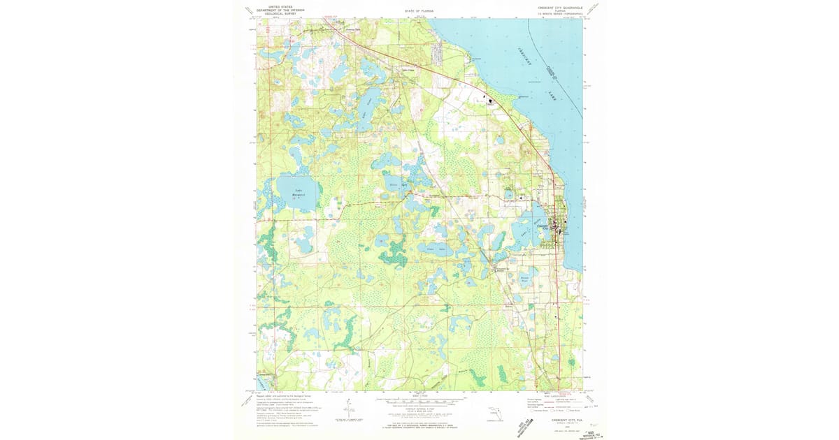 1970s Maps of Putnam County, FL | Pastmaps