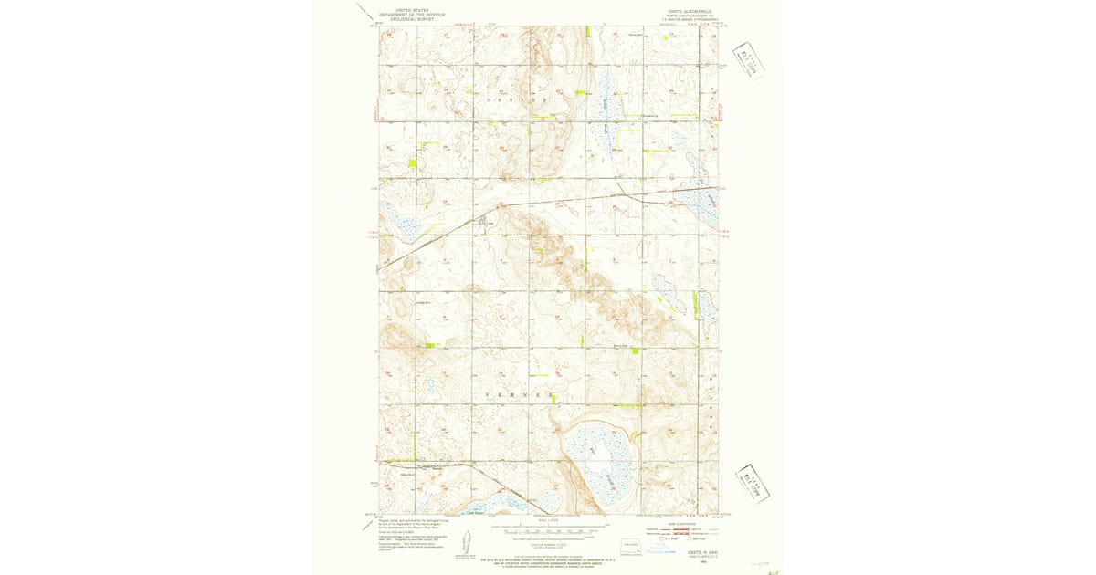 Old Maps of Vivian Township, ND | Pastmaps