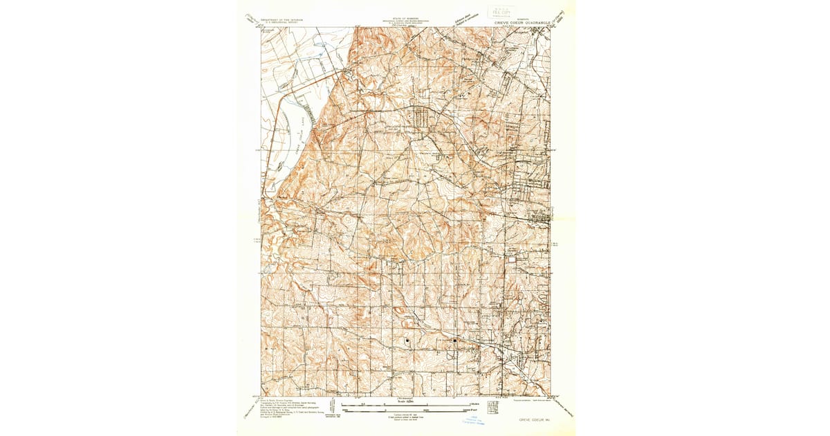 Old Maps of Overland, MO | Pastmaps