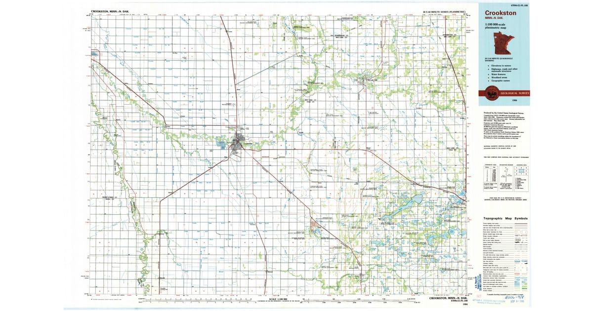 1980s Maps of Eldred, MN | Pastmaps