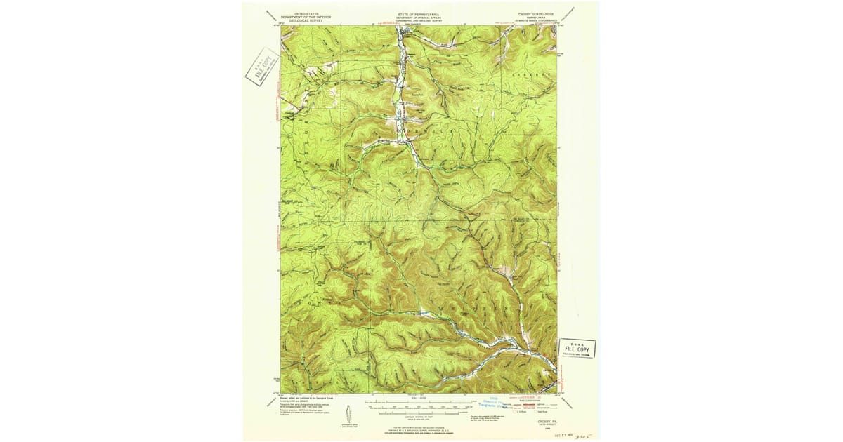 Old Maps of Rich Valley, Shippen Township | Pastmaps
