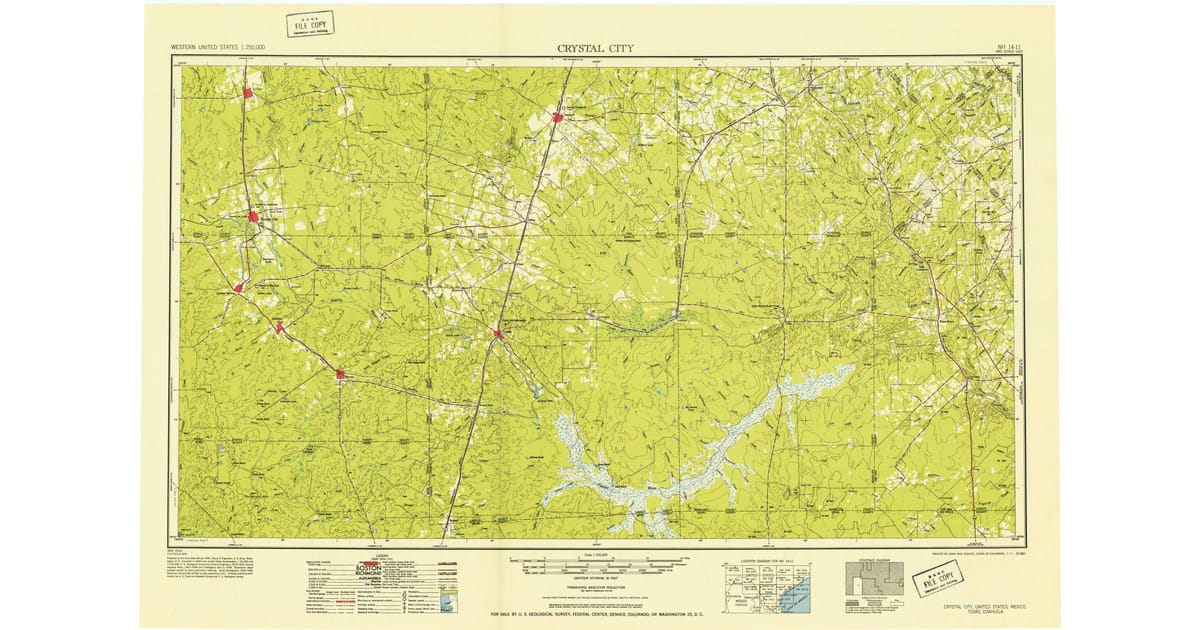 1950s Maps of Bee County, TX | Pastmaps