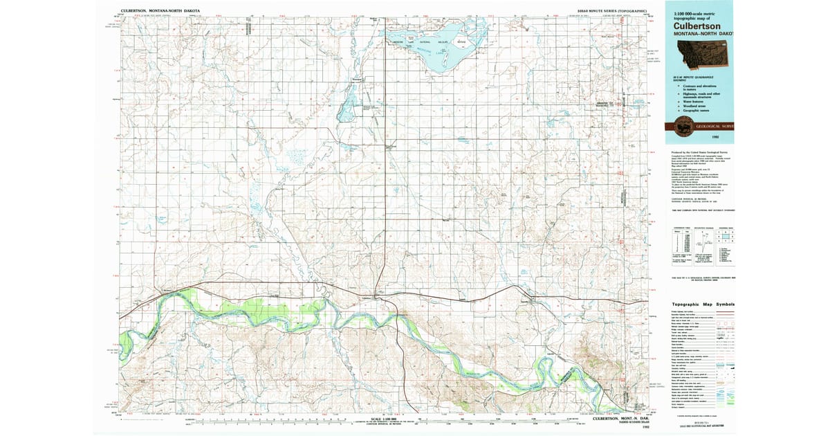 1980s Maps of Sheridan County, MT | Pastmaps