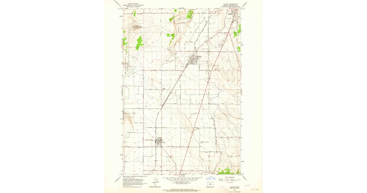 1960s Maps of Madras, OR | Pastmaps