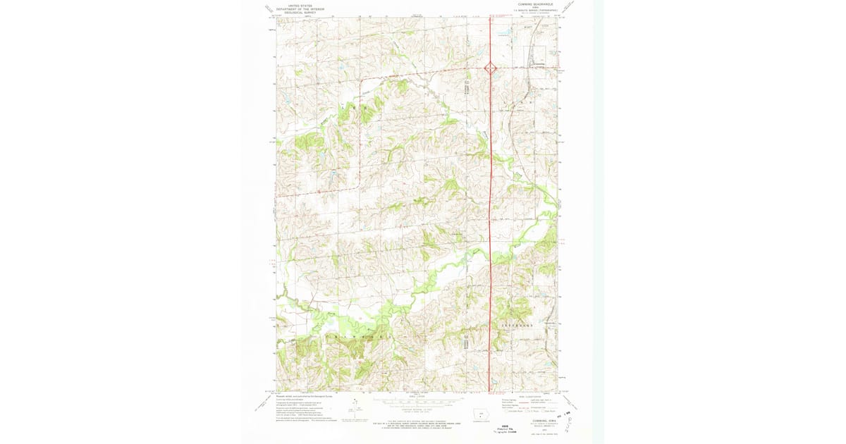 1970s Maps of Madison County, IA | Pastmaps