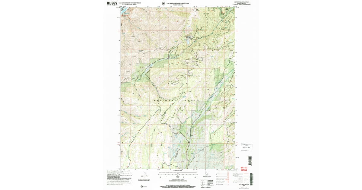 2000-2009 Maps of Wallowa County, OR | Pastmaps