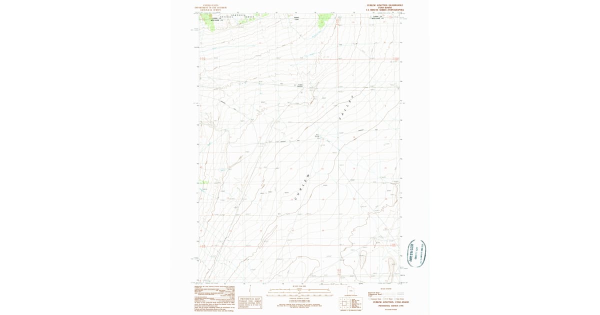 1990s Maps of Oneida County, ID | Pastmaps