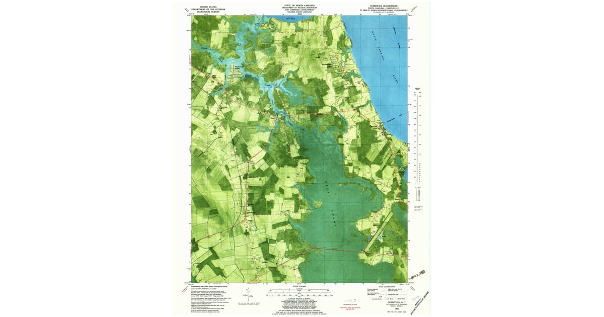1980s Maps of New Providence, NC | Pastmaps
