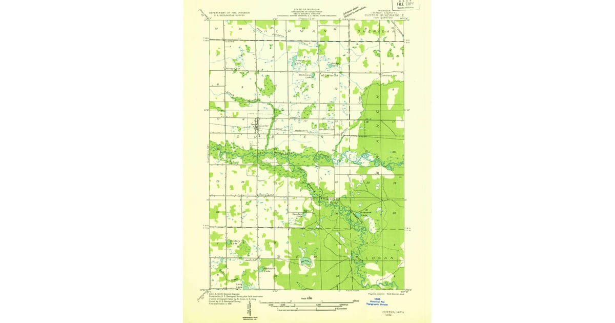 Old Maps of Mason County, MI | Pastmaps
